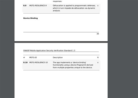 Pagebreak English Version · Issue 538 · Owaspowasp Masvs · Github