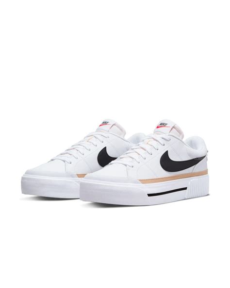Nike Court Legacy Lift Platform Casual Sneakers From Finish Line In