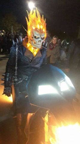 An Incredibly Fiery Ghost Rider Costume Adafruit Industries Makers Hackers Artists