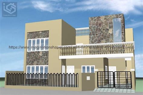 Low Cost Normal House Front Elevation Designs Customized Designs By Professionals