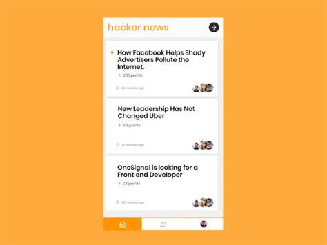 Hacker News 20 Redesign Hacker News News Web Design Hacker
