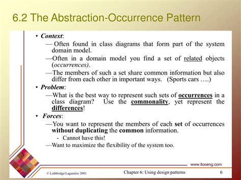 Ppt Chapter 6 Using Design Patterns Part 1 Powerpoint Presentation