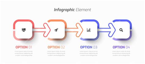 Premium Vector Vector Timeline Infographic Business With Square Label