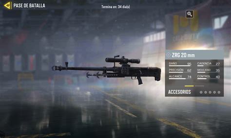 CoD Mobile Cómo armar y desbloquear la ZRG 20mm CodigoEsports