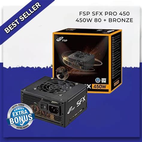 Jual PSU FSP SFX PRO W Plus Bronze SFF Mini ITX Power Supply Jakarta Pusat