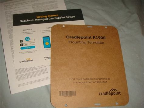 Cradlepoint R1900 5gb Dual Band Wireless Wifi 6 Router Part Mb05 19005gb Ga Ebay