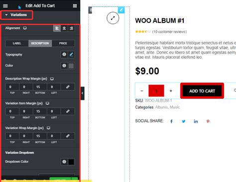 how to use add to cart widget of shopengine wpmet