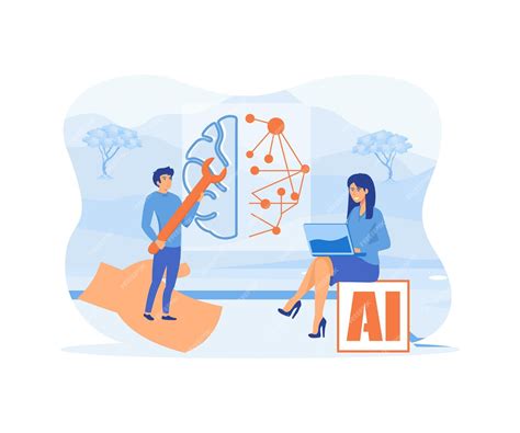 premium vector generative ai or artificial intelligence data