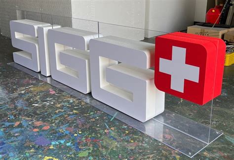 회사 브랜드 영문 로고 글자 스티로폼 스카시 조형물