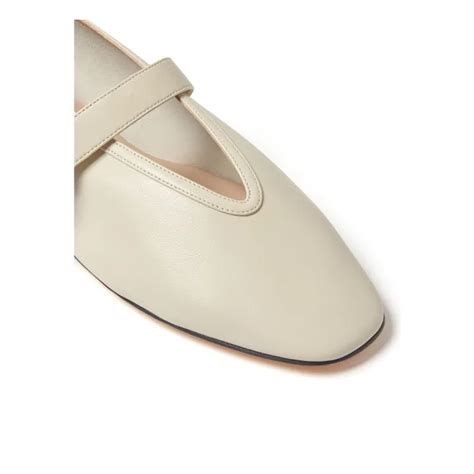 Le Monde Beryl Ballerinas Stella Leather Ecru Smallable