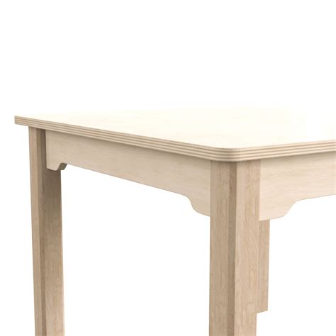 Bright Beginnings Commercial Grade Square Wooden Preschool Classroom Activity Table Wayfair