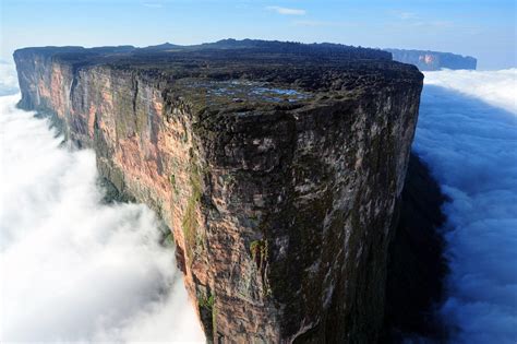 Roraima MontaÑa Sin Pico Roraima La única Montaña Del Mundo Sin Pico