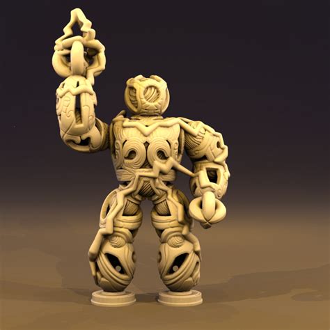 Lightning Golem Krakulu Miniatures By Only