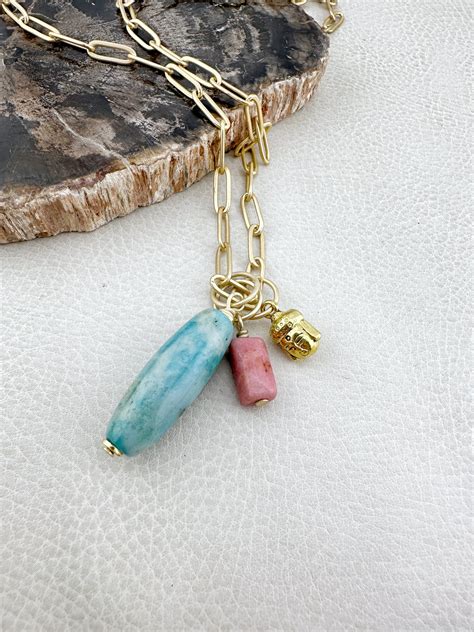 Sea Blue Crazy Lace Agatel Vibe Jewelry Co