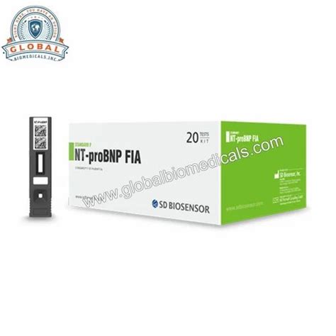 Sd Biosensor Standard F Nt Probnp Fia At ₹ 500piece Rapid Test Kits