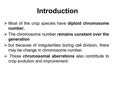 22 Polyploidy In Plant Breeding In Crop Improvement Ppt