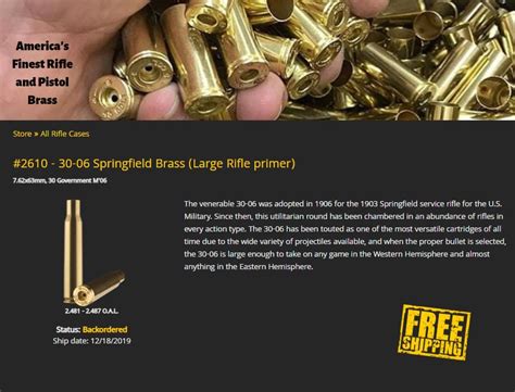 Tested New 30 06 Brass From Starline Ultimate Reloader