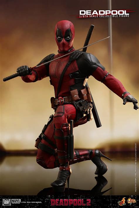 Hot Toys Deadpool 2 Action Figure Comes With High Heels And A Unicorn