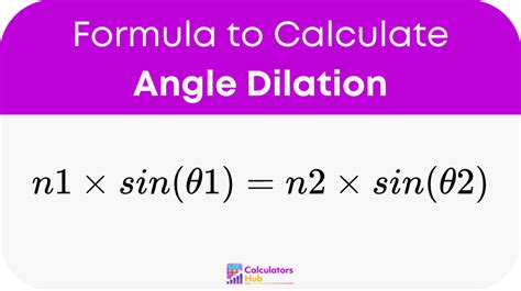 Angle Dilation Calculator