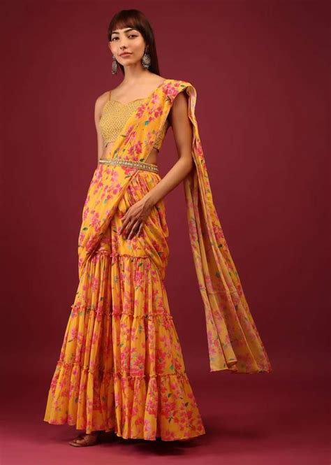 Haldi Outfit For Bride Hot Sale