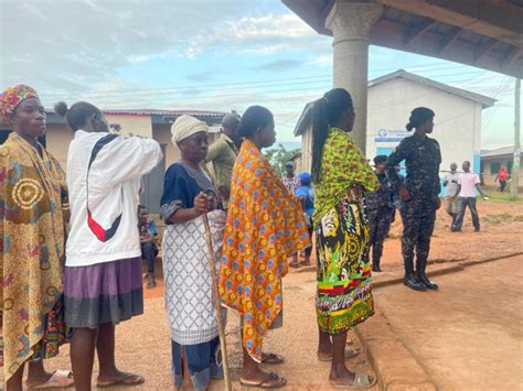 Assin North Voters Queue In Tight Bye Election Photos