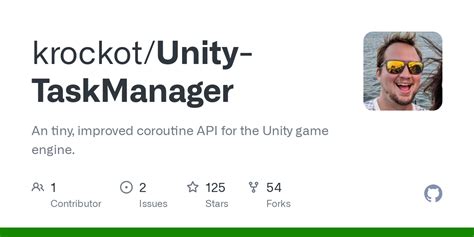 Unity Taskmanager Taskmanager Cs At Master Krockot Unity Taskmanager