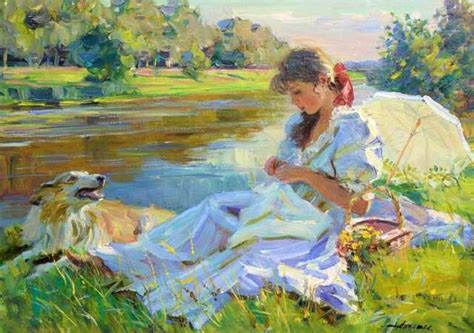 A Summers Day By Aleksandr Averin On Artnet