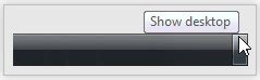 Add Show Desktop Button To XP Taskbar Similar To Windows
