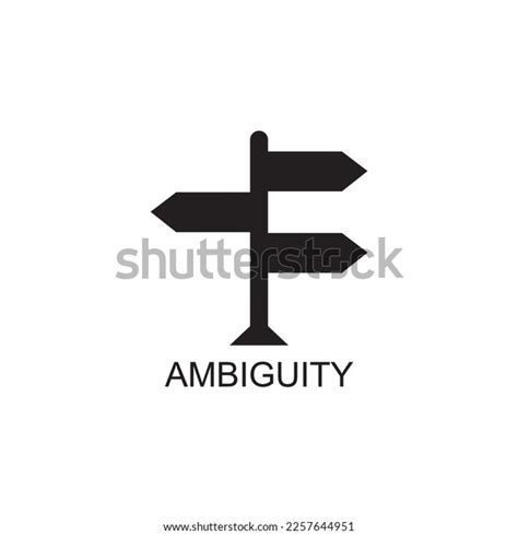 Ambiguity Icon Analysis Icon Vector Stock Vector Royalty Free 2257644951 Shutterstock