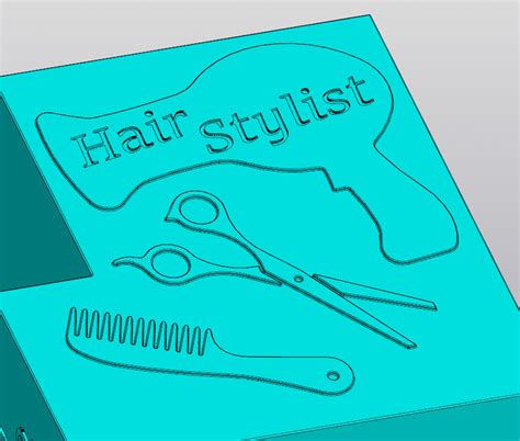 3d File Hair Stylist Organizer V2・design To Download And 3d Print・cults