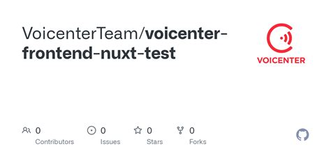 GitHub VoicenterTeam Voicenter Frontend Nuxt Test
