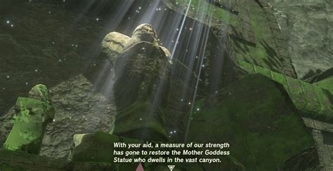 Zelda Tears Of The Kingdom Goddess Statue Locations