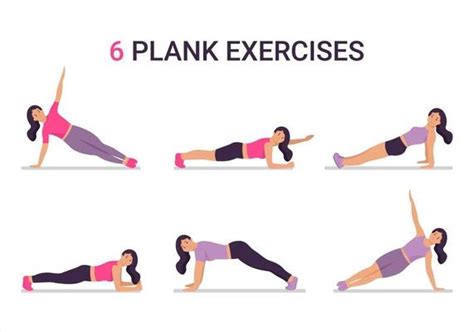 Plank Pose Vector Art Icons And Graphics For Free Download