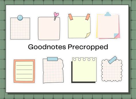 Digital Sticky Notes Goodnotes Sticky Notes Digital Stickers Post It