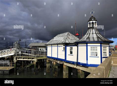 The Hapenny Pier Harwich Town Tendring District Essex England Uk