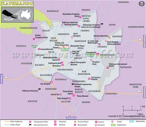 Kathmandu Map