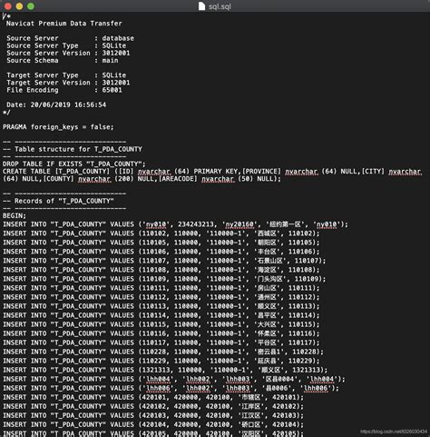 记一次采坑：sqlite文件转存mysql使用python解决sqlite2mysqlpy Csdn博客