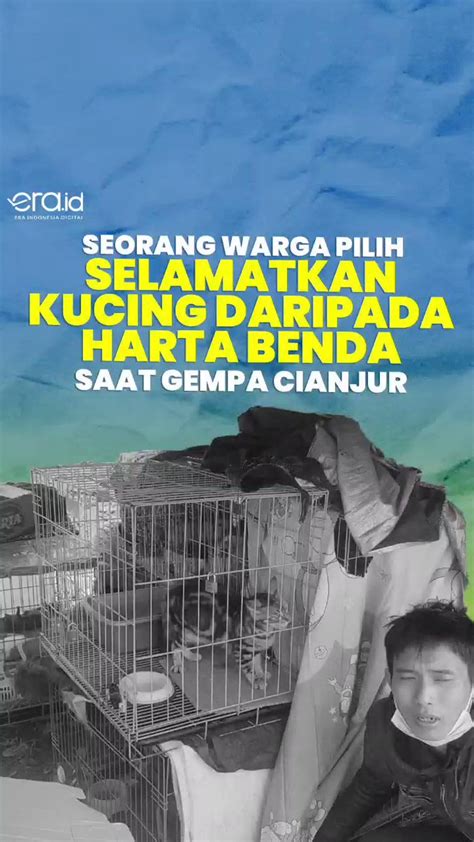 Mazzini On Twitter RT Eradotid Terharuuuu Seorang Warga Lebih Pilih Selamatkan Kucing