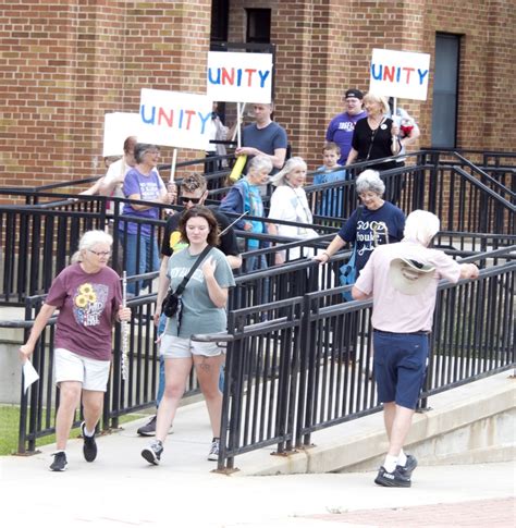 Second Annual Unity Walk Bringing Whitewater Together Whitewater Banner