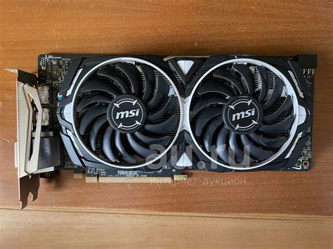Видеокарта RX 580 8GB MSI Armor — купить в Красноярске. Состояние: Б/у ...