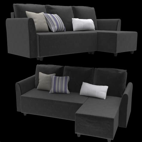 Диван Бриссунд 3D Модель $8 - .max .unknown .obj .fbx - Free3D