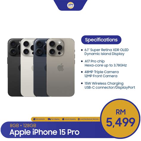 Apple Iphone 15 Pro Price In Malaysia And Specs Kts