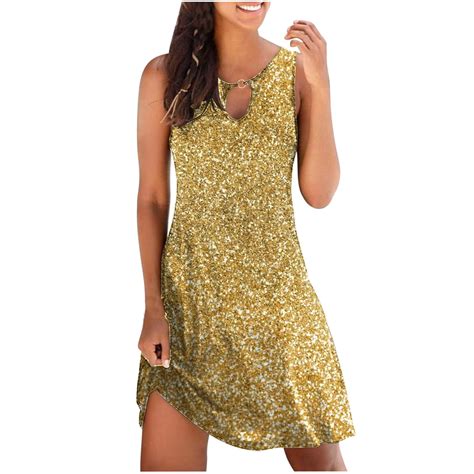 Erdiore Cute Summer Dresses For Women Trendy Tropical Dress Womens Tank