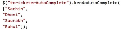 Introduction To Kendo UI