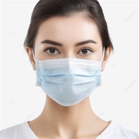 보호용 의료용 마스크를 쓴 인간의 얼굴 의료용 마스크 전 세계적인 유행병 감염병 유행 Png 일러스트 및 이미지 에 대한