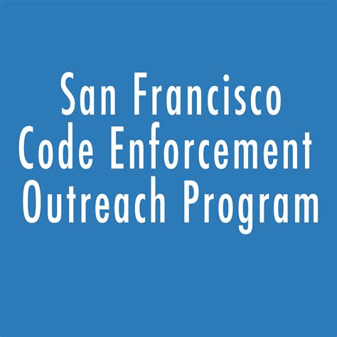 Sf Code Enforcement Dtes Sro Collaborative