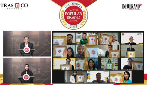 Belasan Produk Ini Raih Indonesia Digital Popular Brand 2023
