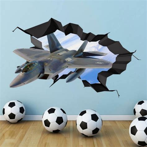 Plane Wall Decal Etsy