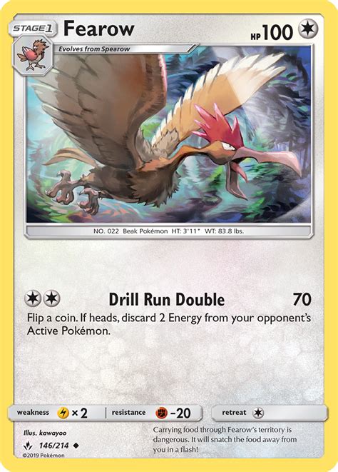 Fearow Pokémon Detail