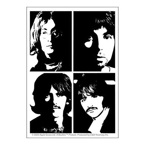 Meet The Beatles Stencil Planet Waves Beatles Guitar Strap